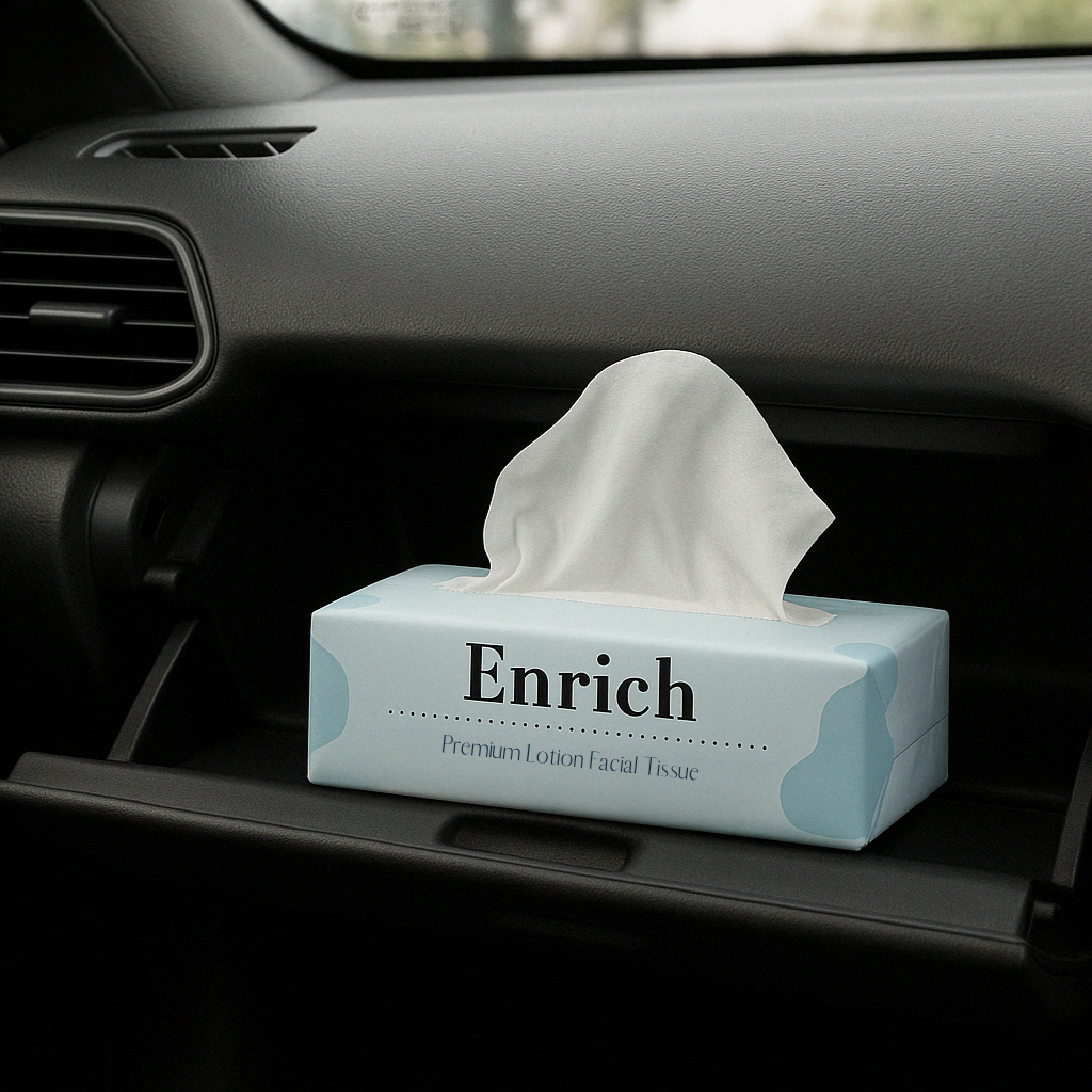 Enrich Lotion Facial Tissue - Unmatched Soft – The Nice Bum